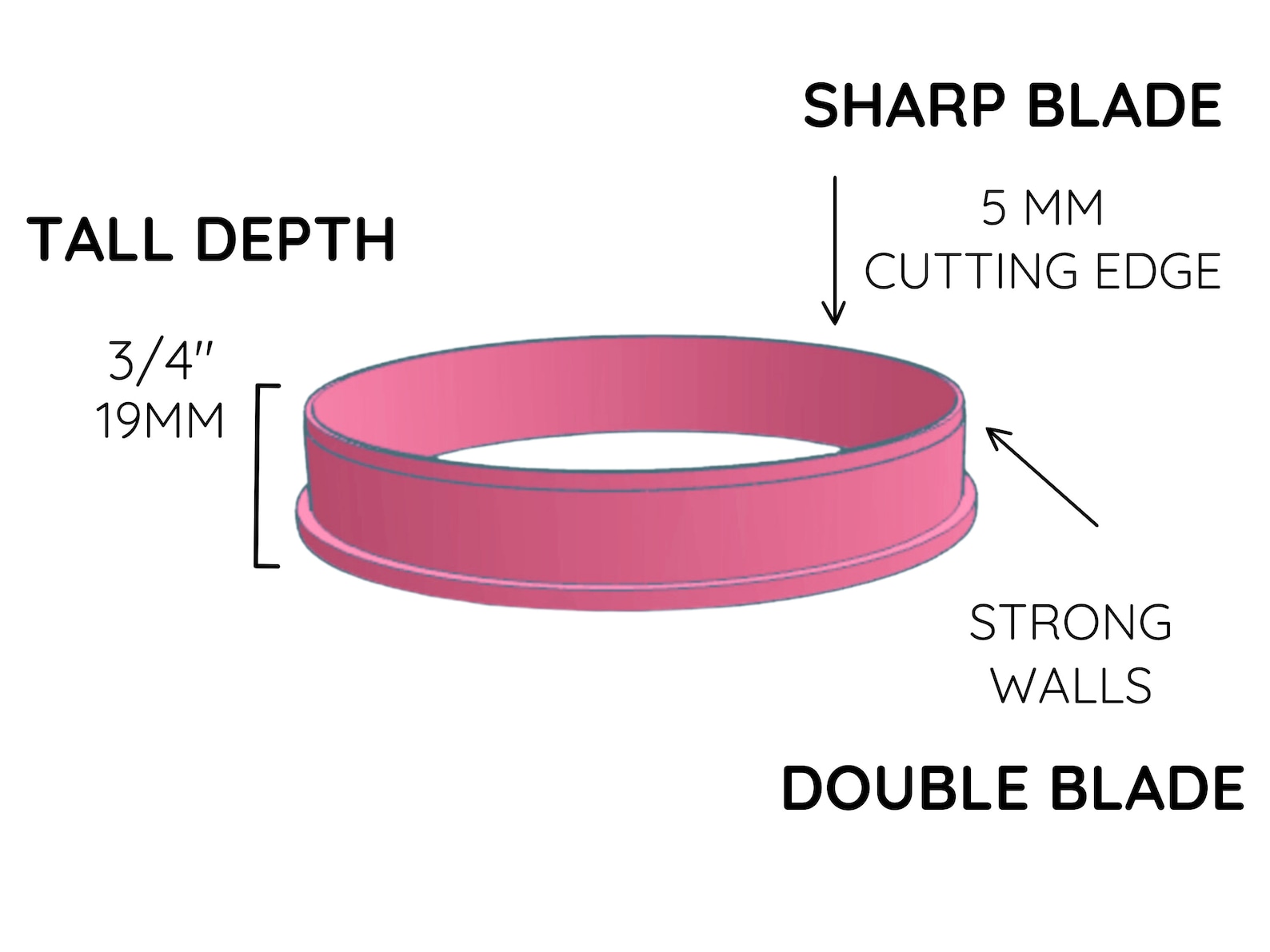 Number 6 Outline Cookie Cutter STL File - 3D Print Digital Download ...