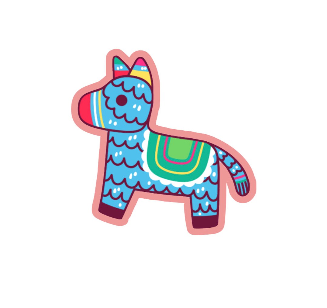 Piñata Donkey Cookie Cutter STL 3D Print File Digital Download Cinco De ...