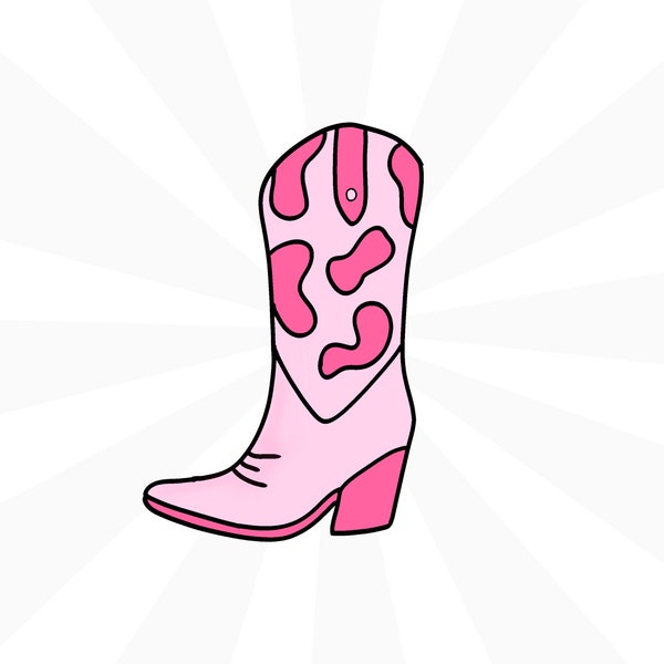 3d Cowboy Boot Stl - Etsy