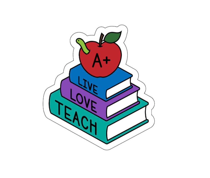 Best Teacher Ever Outline Cookie Cutter STL 3D Print File - Teacher ...