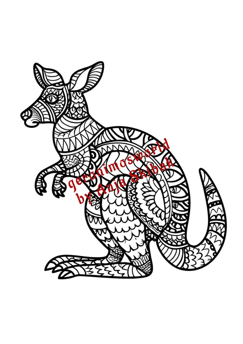 10 Mandala Coloring Pages | Animals Mandala | Painting | Download ...