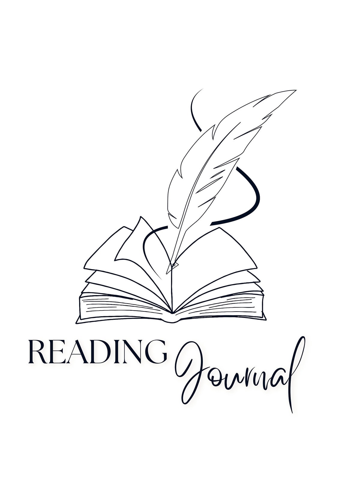Reading Diary | Reading Journal to Print | Digital Print | Print ...