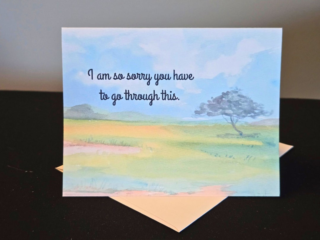 Loss of a Child Sympathy Card - Etsy