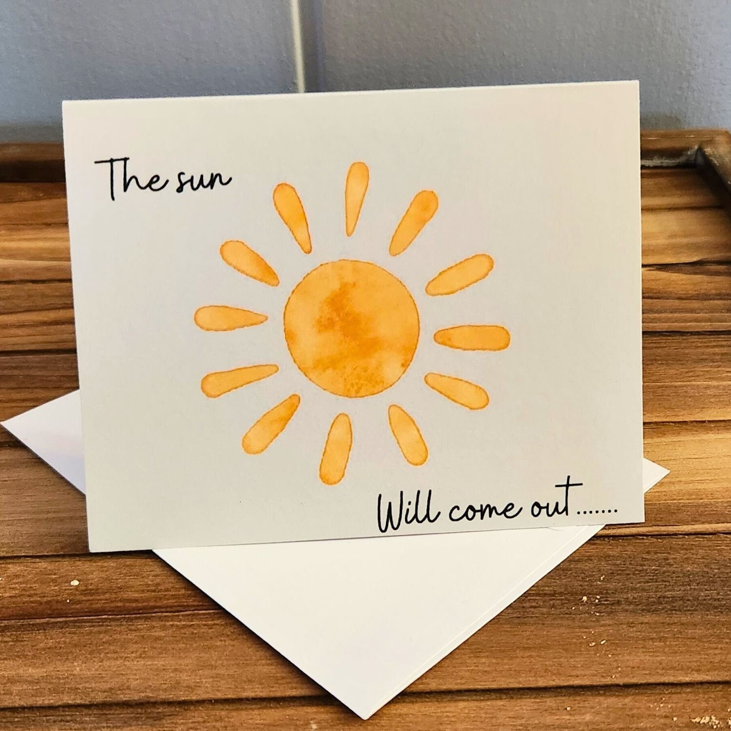 Winter Blahs Encouragement Greeting Card - Etsy