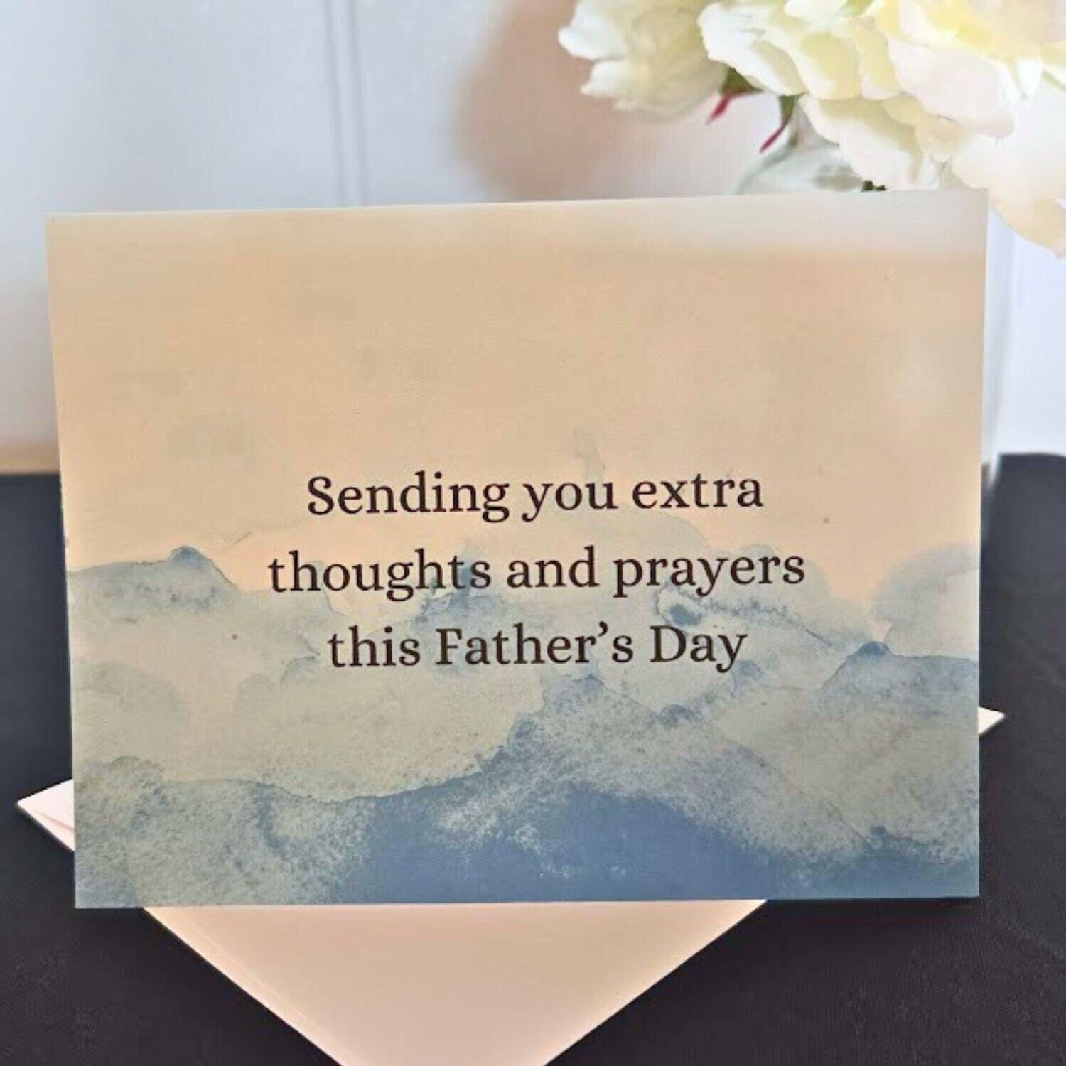 First Father's Day Without Father Greeting Card, Card for Those Going ... First Father's Day Without Father Greeting Card, Card for Those Going ...