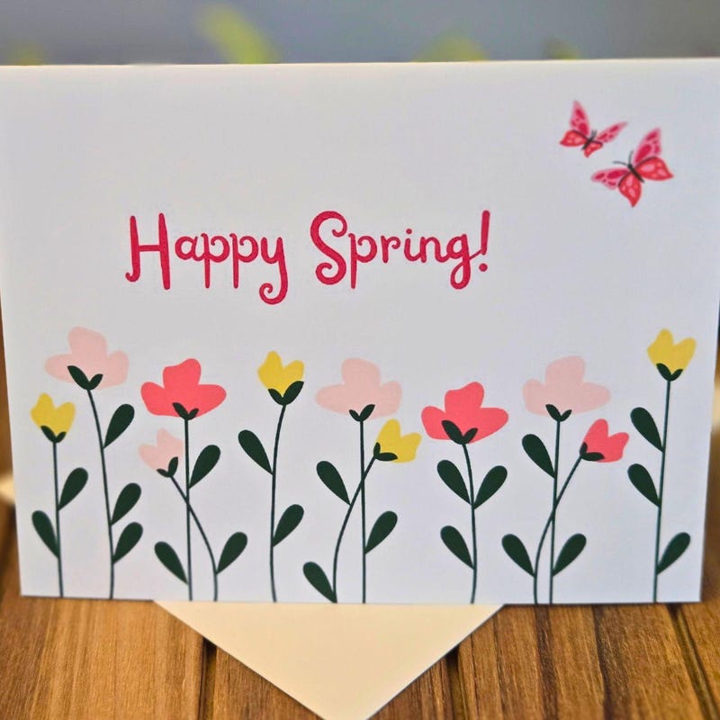 Happy Spring - Etsy