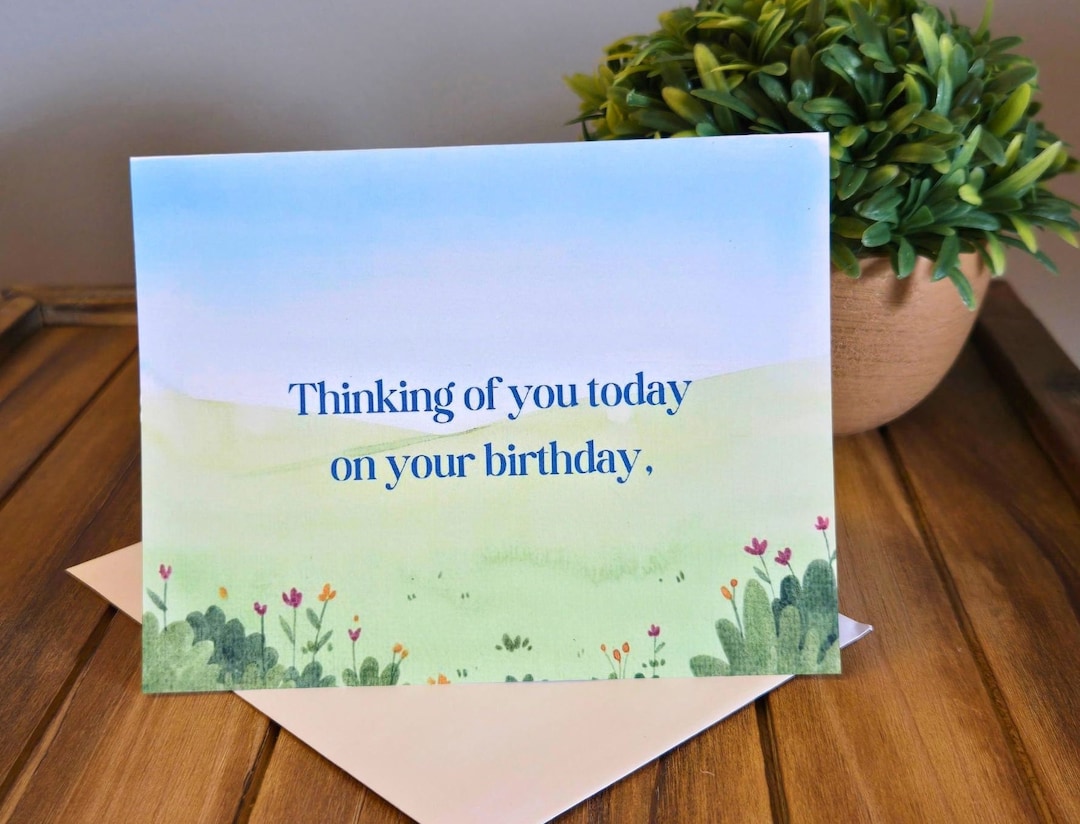 Birthday Card for When Someone is Going Through a Difficult Time. - Etsy