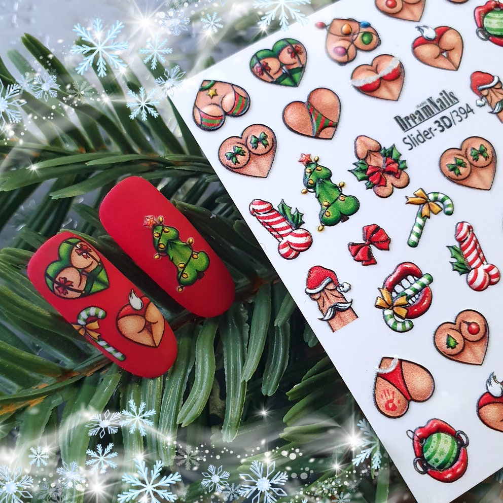 3D Nail Water Decal - Etsy