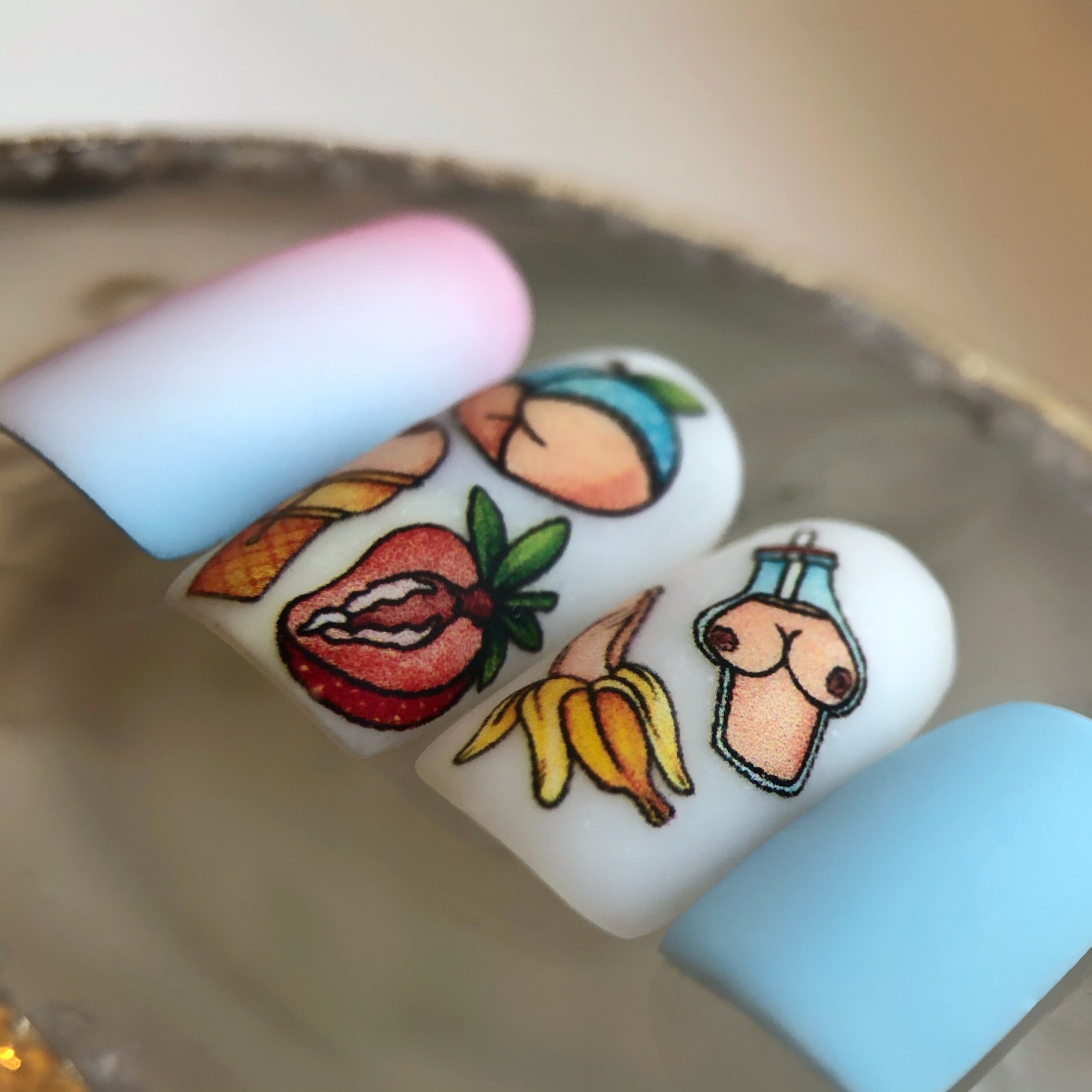 Nail Water Decal - Etsy