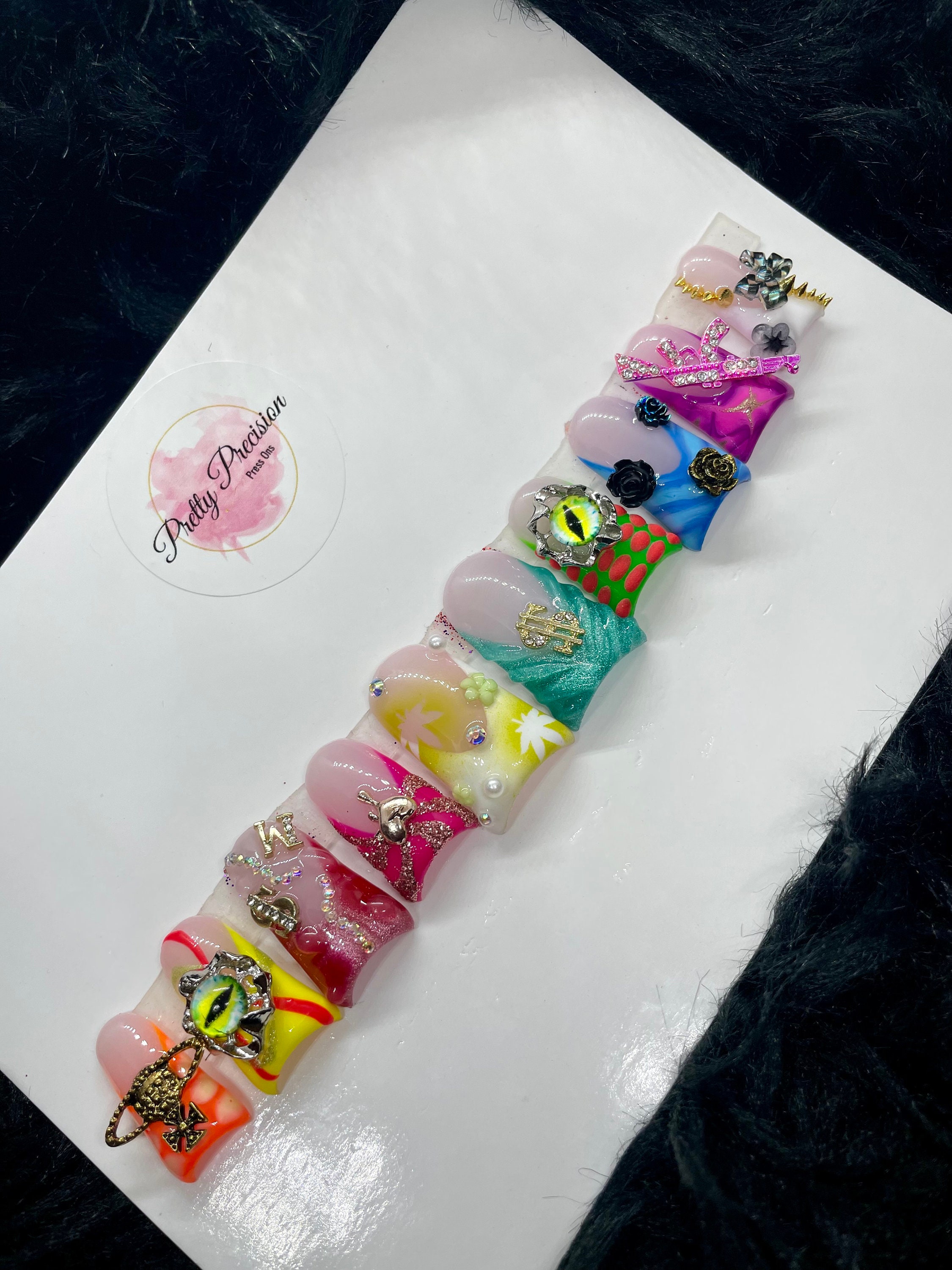 Artistic Nail Candy Duck Nails Duck Press on Nails Medium Duck Nails ...