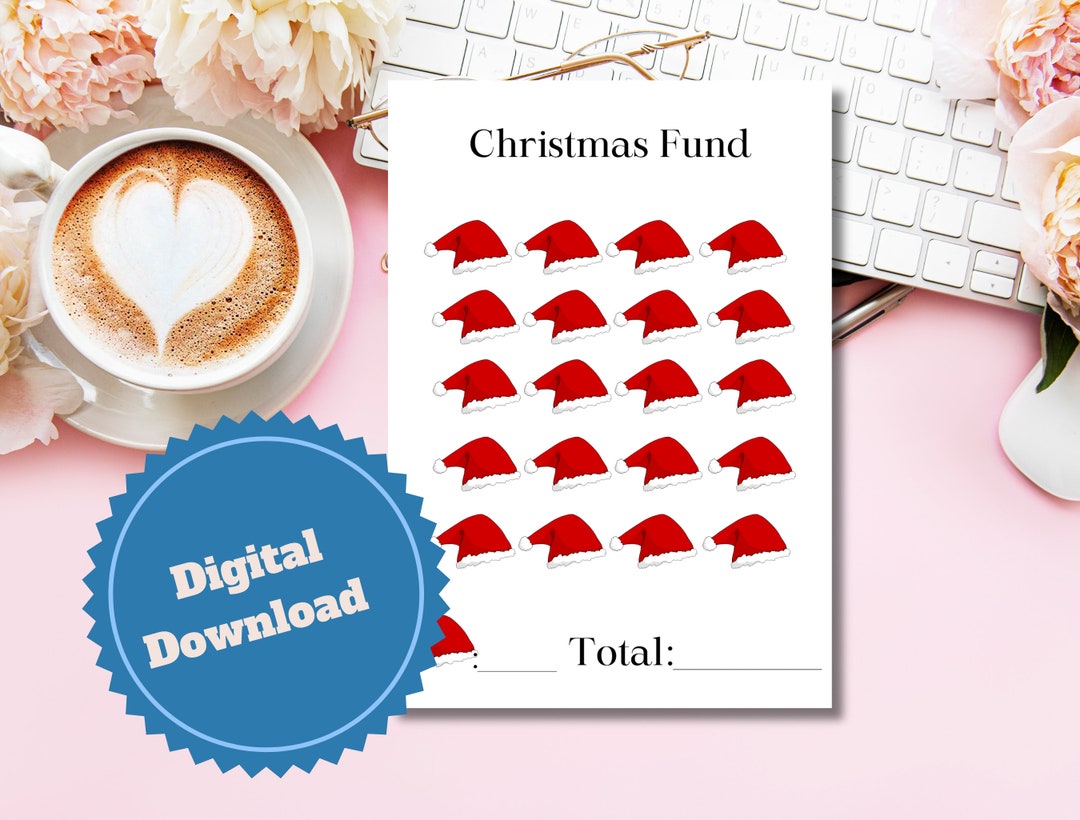 Christmas Savings Fund Savings Tracker Printable Budget - Etsy