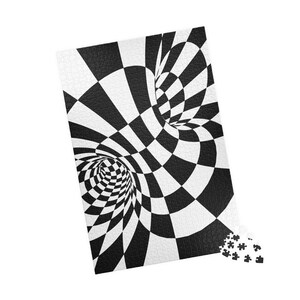 Optical Illusion Jigsaw Puzzle. Great Gift for Holidays, Birthdays, Get ...