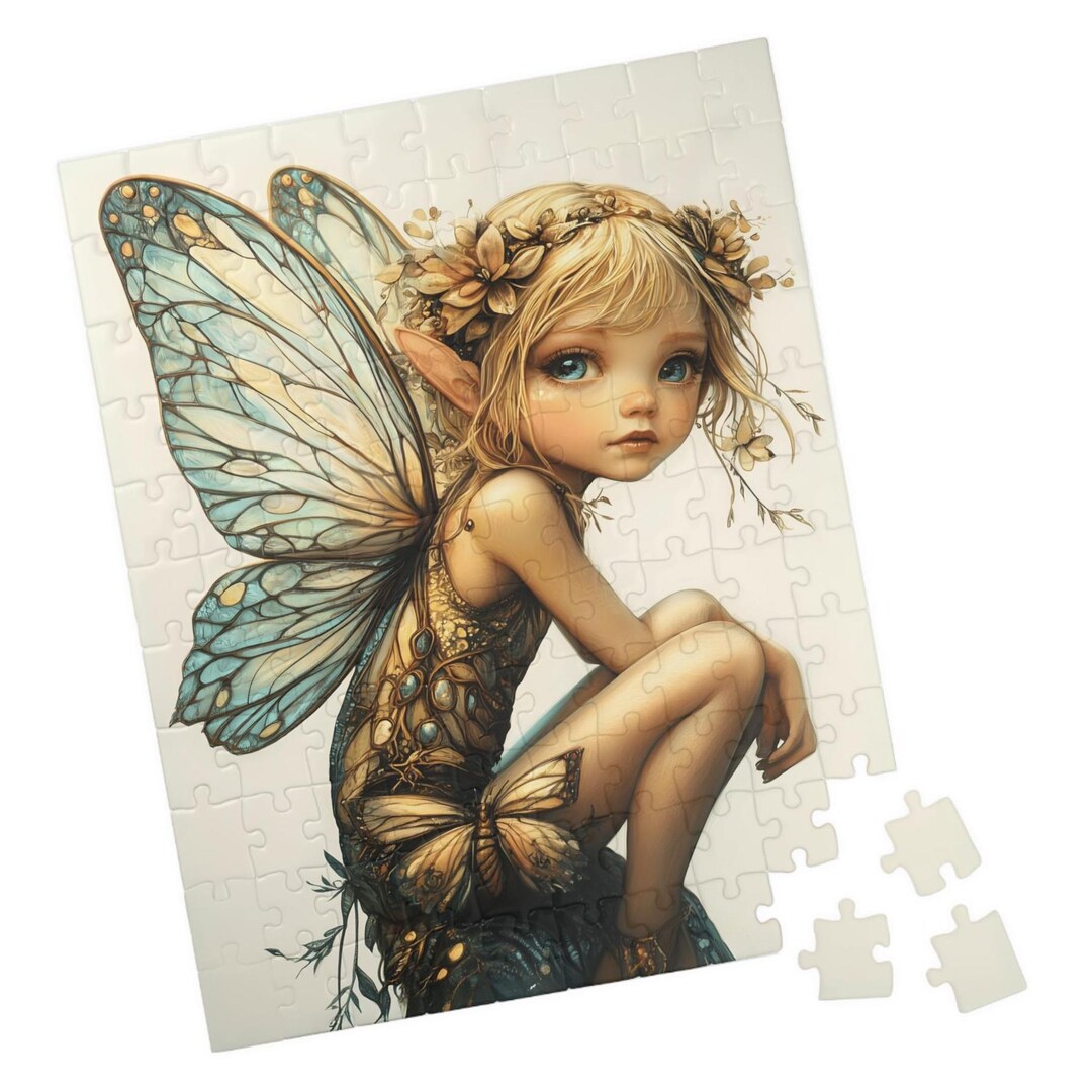 Belle - Pixie Jigsaw. Pretty Little Fairy Puzzle. Gift for Holidays, Birthdays, Get Well, and ...