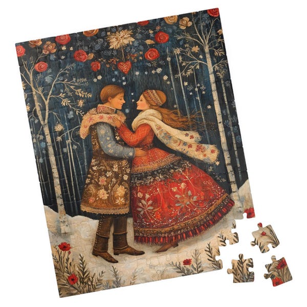 Romantic Puzzles for Couples - Etsy