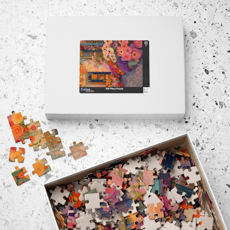 Impressionist Flower Shop Jigsaw Puzzle: Tech-free Activity - Etsy