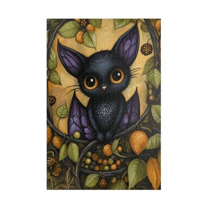 Cute Bat in a Tree Jigsaw Puzzle. Gift for Halloween, Holidays ...