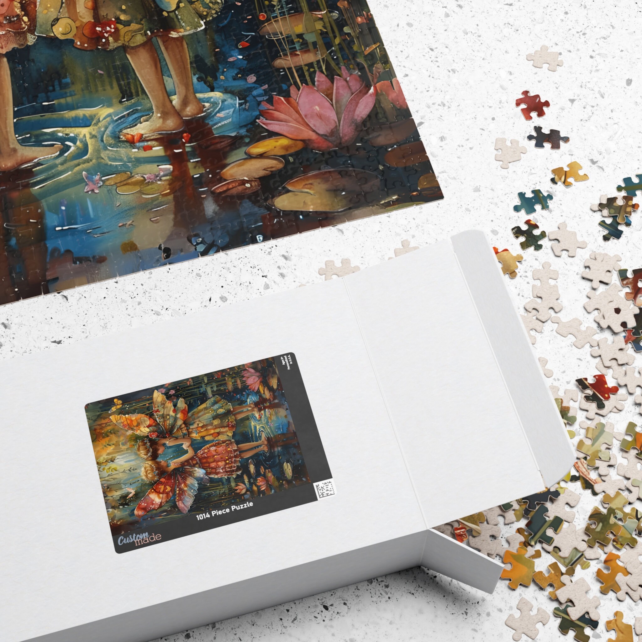 Pretty Water Fairies Puzzle. Beautiful Faerie Jigsaw. Unique Tech-free ...