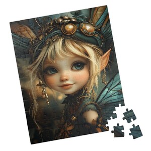 Ember - Fairy Dressed in Black Jigsaw Puzzle. Gift for Holidays ...