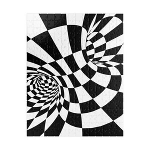 Optical Illusion Jigsaw Puzzle. Great Gift for Holidays, Birthdays, Get ...