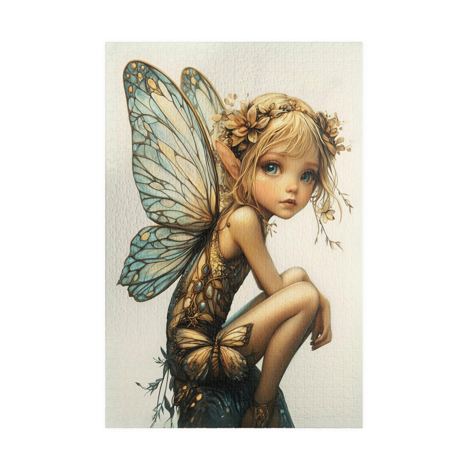 Belle - Pixie Jigsaw. Pretty Little Fairy Puzzle. Gift for Holidays ...