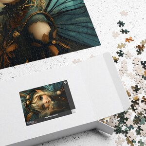Ember - Fairy Dressed in Black Jigsaw Puzzle. Gift for Holidays ...