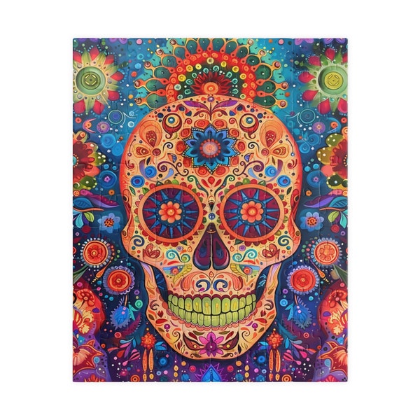 Sugar Skull Puzzle - Etsy