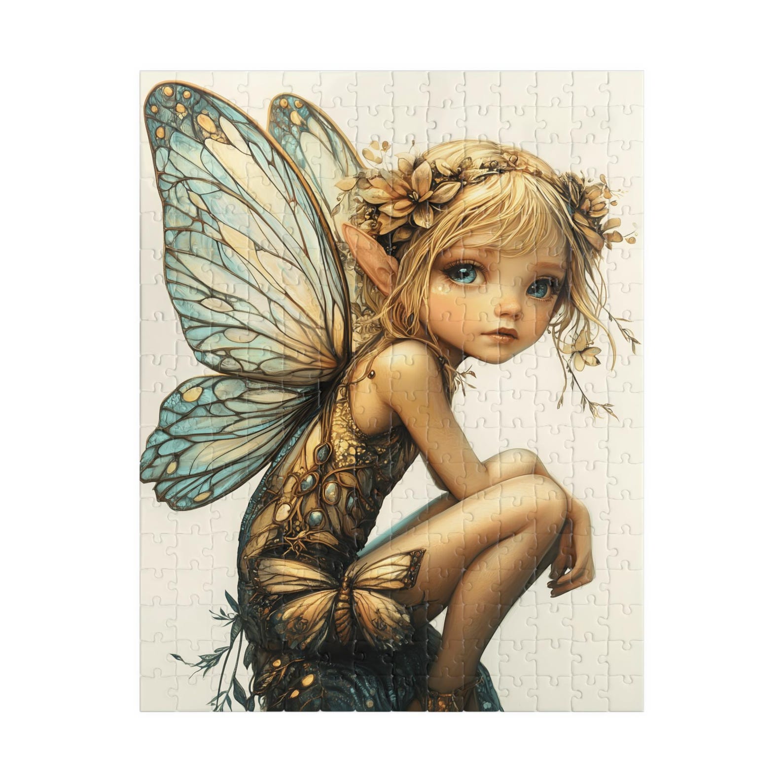 Belle - Pixie Jigsaw. Pretty Little Fairy Puzzle. Gift for Holidays ...