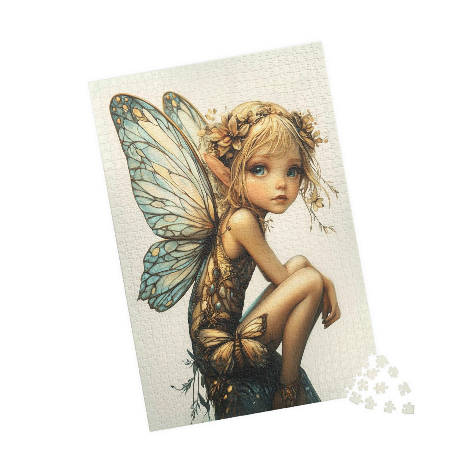 Belle - Pixie Jigsaw. Pretty Little Fairy Puzzle. Gift for Holidays ...