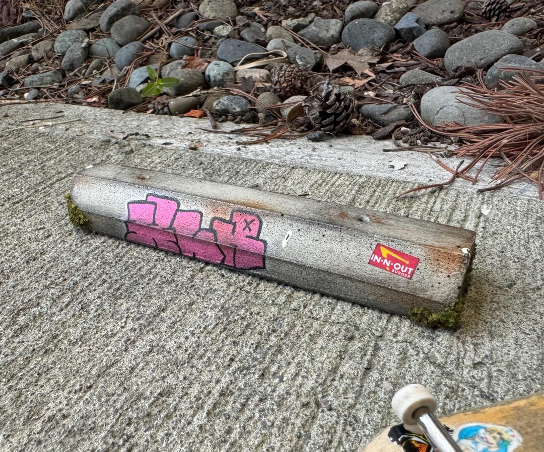 High Level Ramps Fingerboard Cement Parking Block / Curb - Etsy