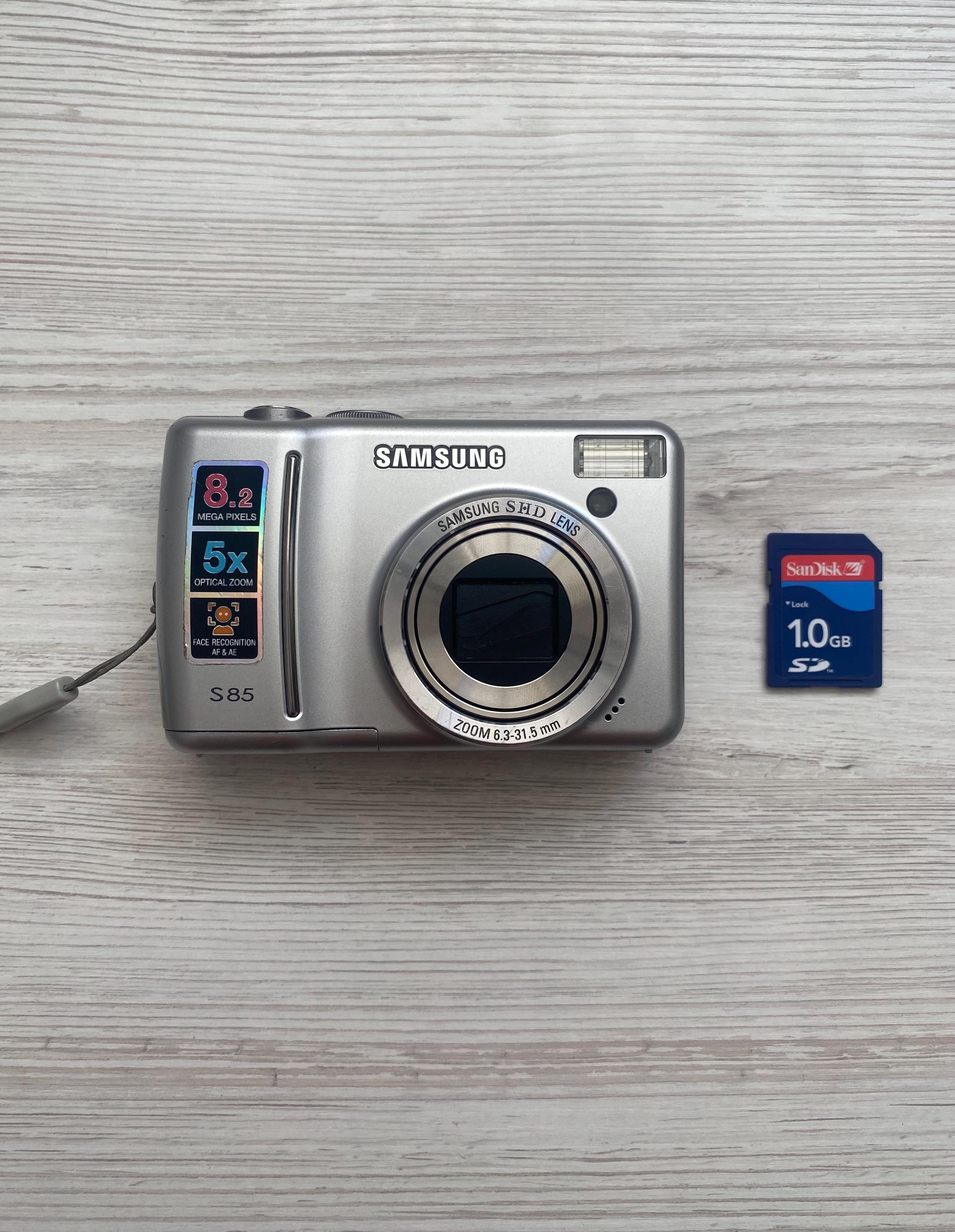 Sale Vintage Camera Samsung S85 / Digital Compact Camera /zoom 8.2 ...