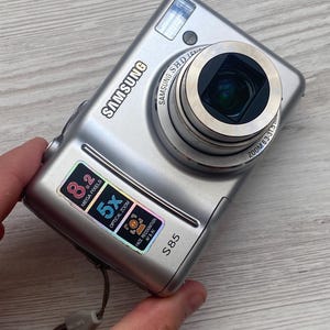 Sale Vintage Camera Samsung S85 / Digital Compact Camera /zoom 8.2 ...