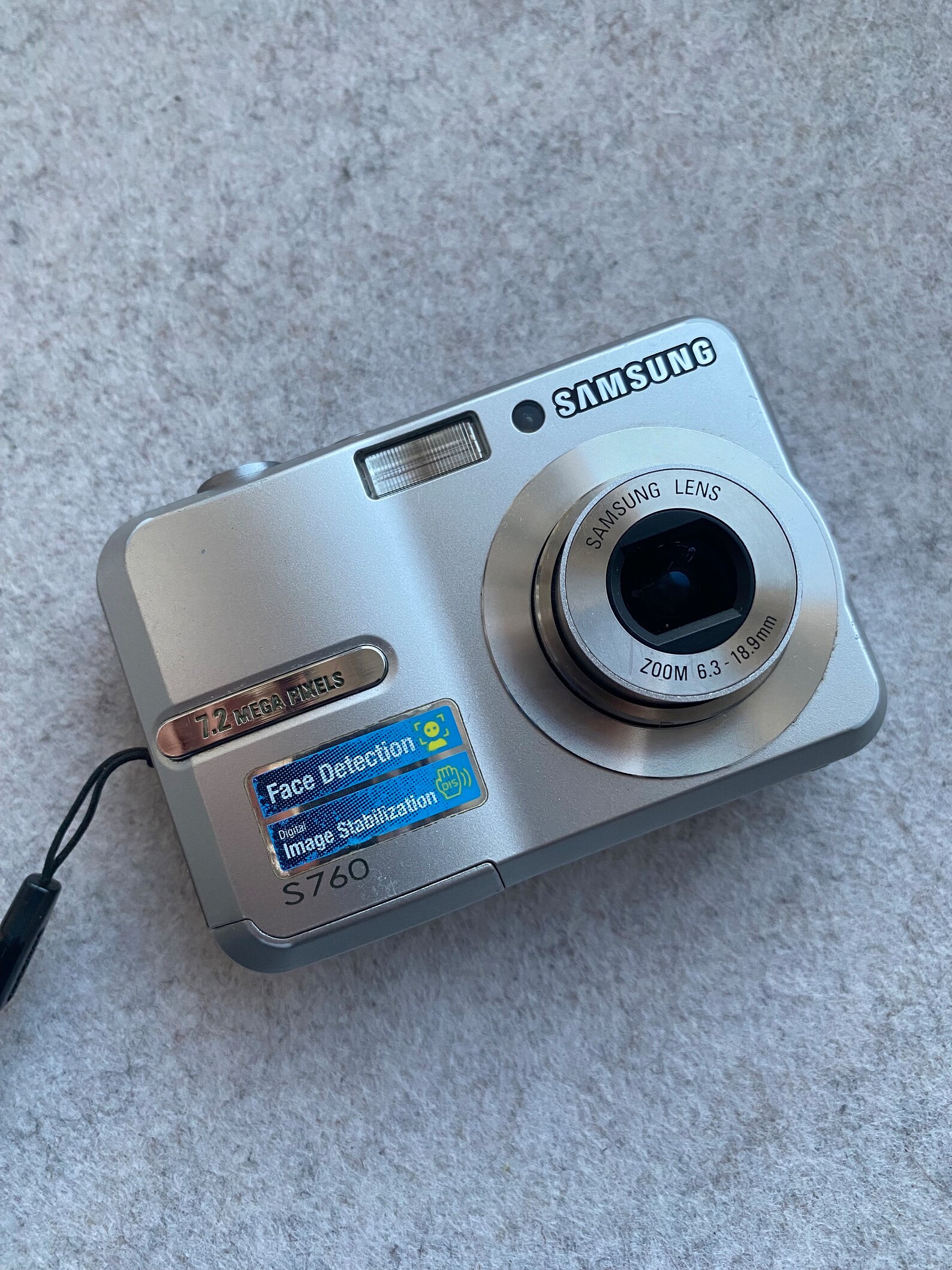 Sale Vintage Camera Samsung S760 / Digital Compact Camera /zoom 7.2 ...