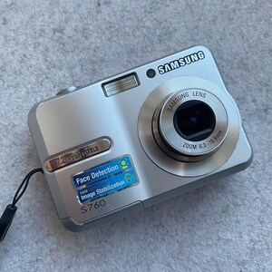 Sale Vintage Camera Samsung S760 / Digital Compact Camera /zoom 7.2 ...