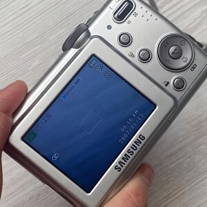 Sale Vintage Camera Samsung S85 / Digital Compact Camera /zoom 8.2 ...