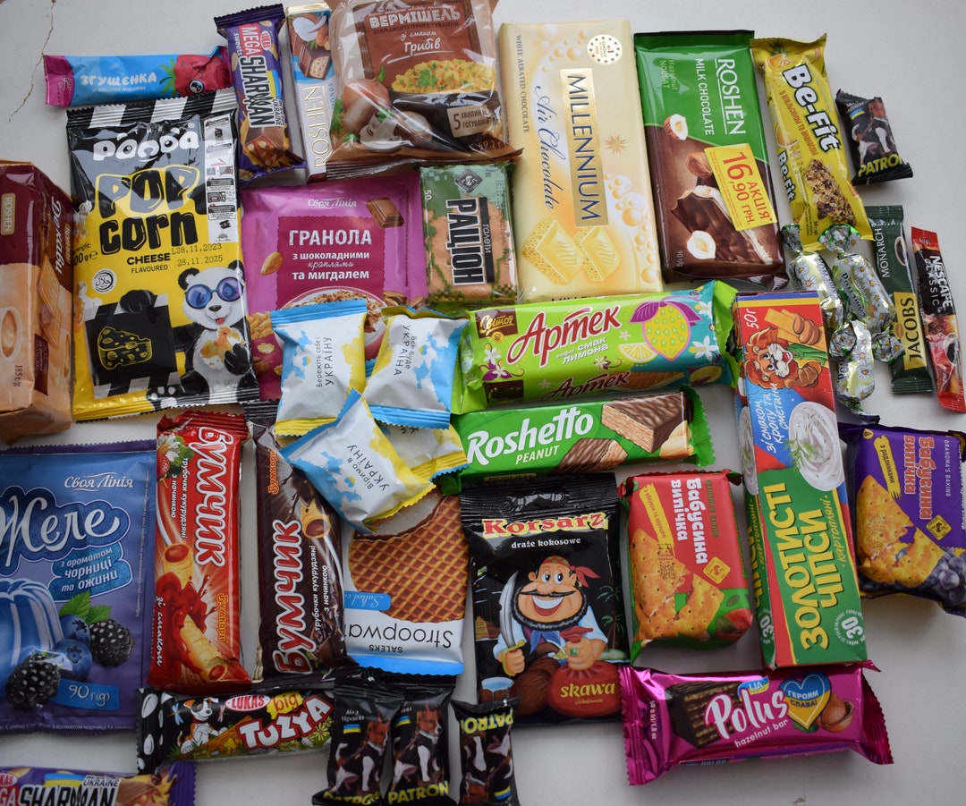 Buy Large Set of Candies From Ukraine / Set Candy UA/ Super Set Gift ...