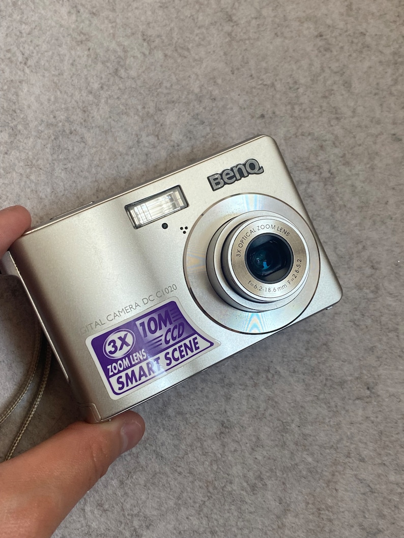 Camera Benq DC C1020 Silver / Vintage 2000s Digital Camera / Samsung ...