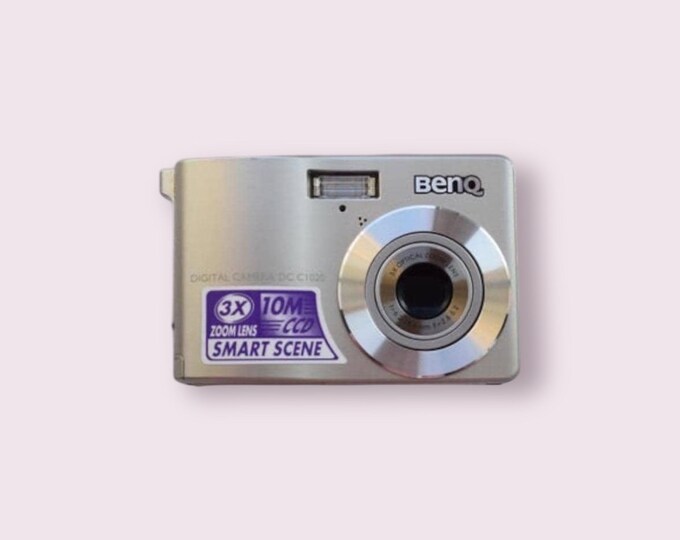 Camera Benq DC C1020 Silver / Vintage 2000s Digital Camera / Samsung ...