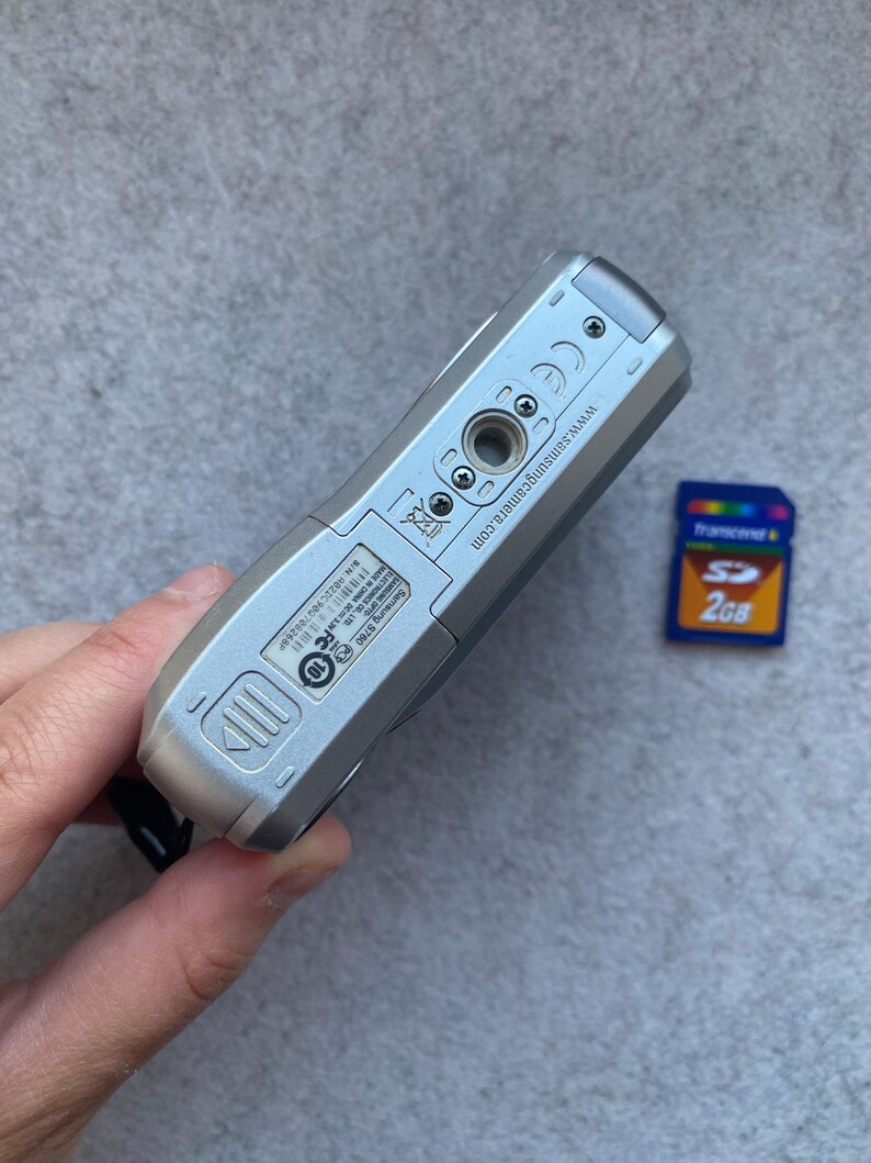 Sale Vintage Camera Samsung S760 / Digital Compact Camera /zoom 7.2 ...