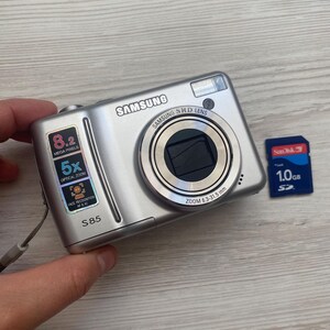 Sale Vintage Camera Samsung S85 / Digital Compact Camera /zoom 8.2 ...