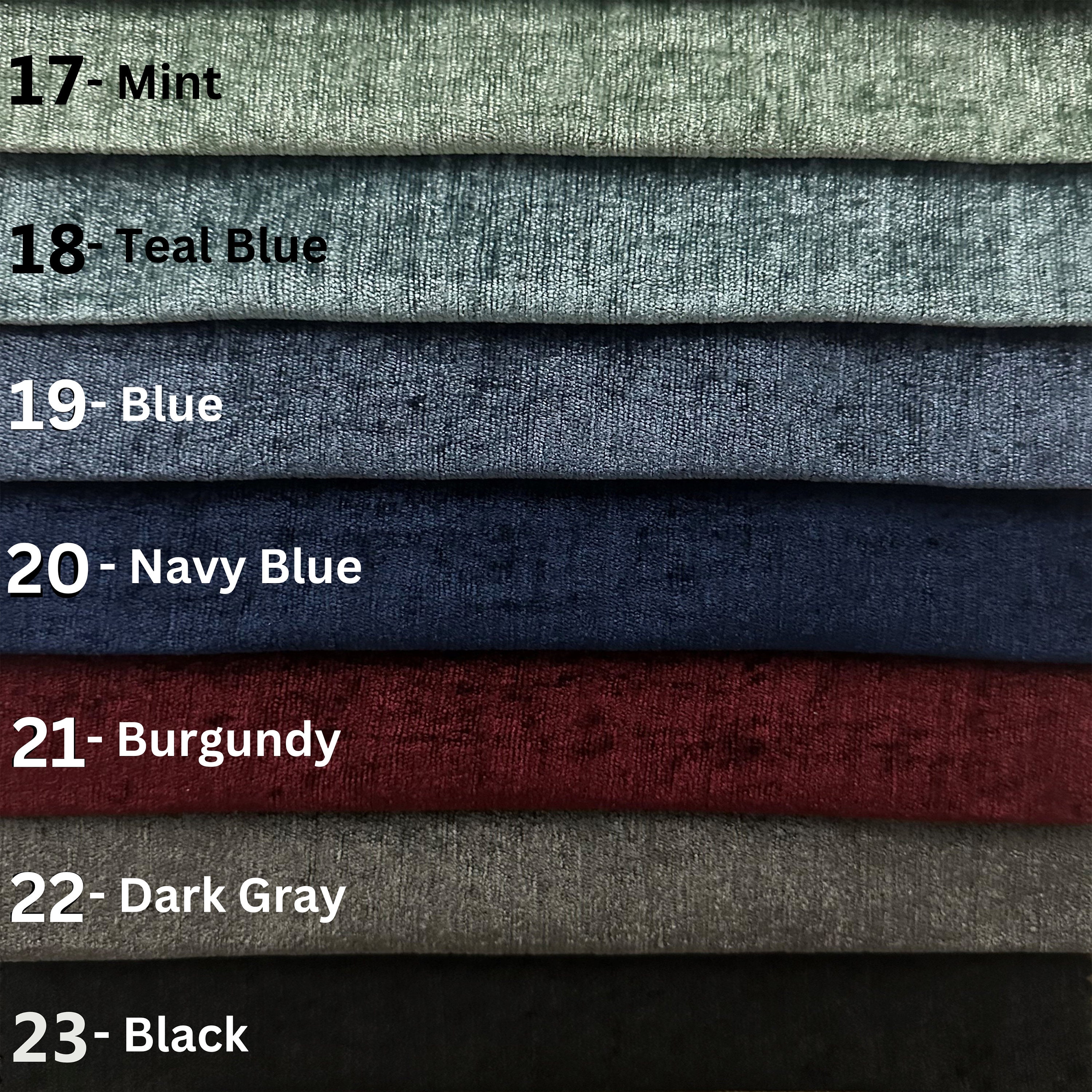 Chenille Drapery Fabric by the Yard, Iridescent Chenille Fabric for ...