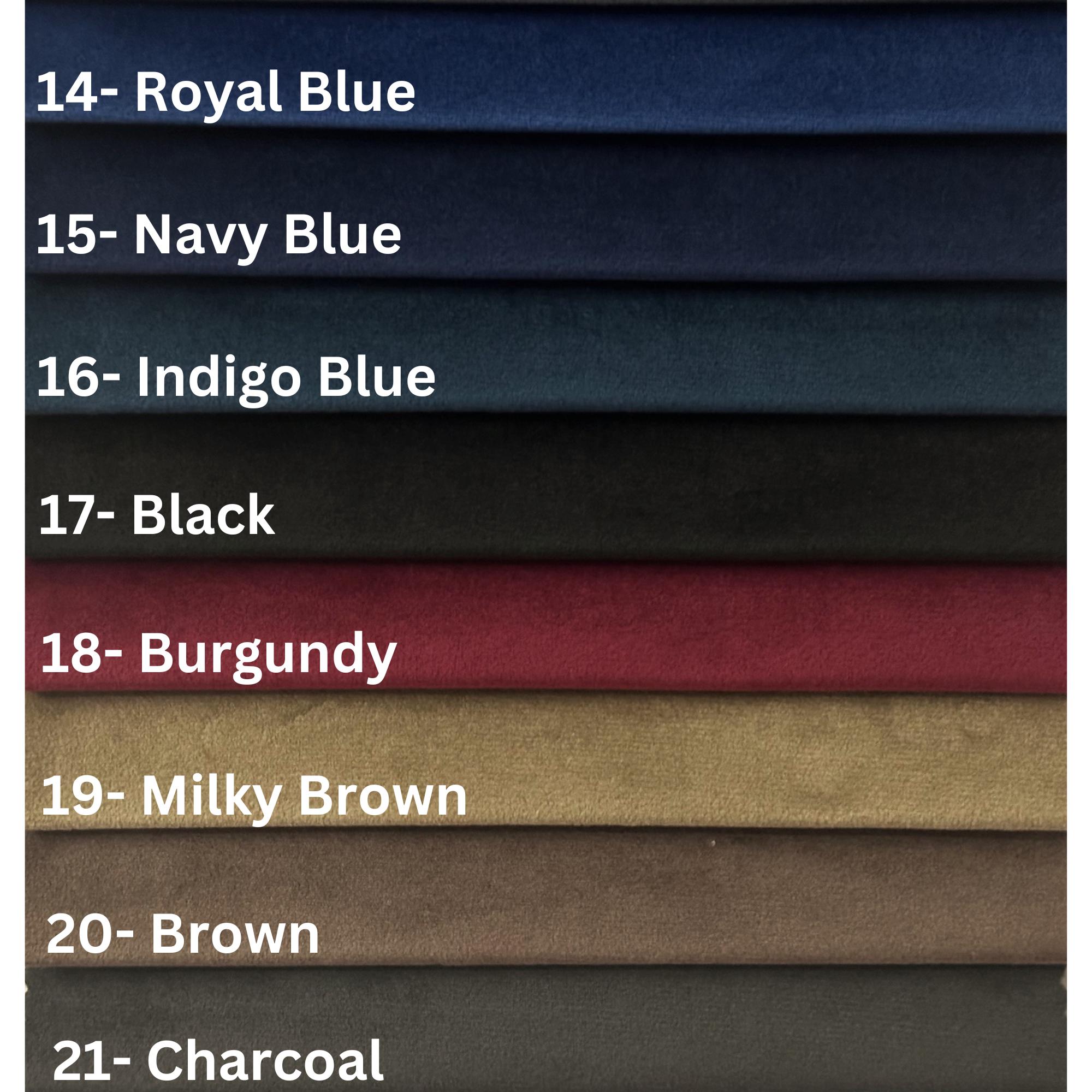 Velvet Feeling Upholstery Fabric by the Yard, Velvety Furnishing Fabric ...