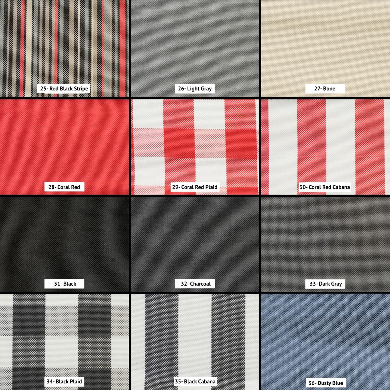 Outdoor Waterproof Fabric by the Yard, Outdoor Upholstery Fabric ...