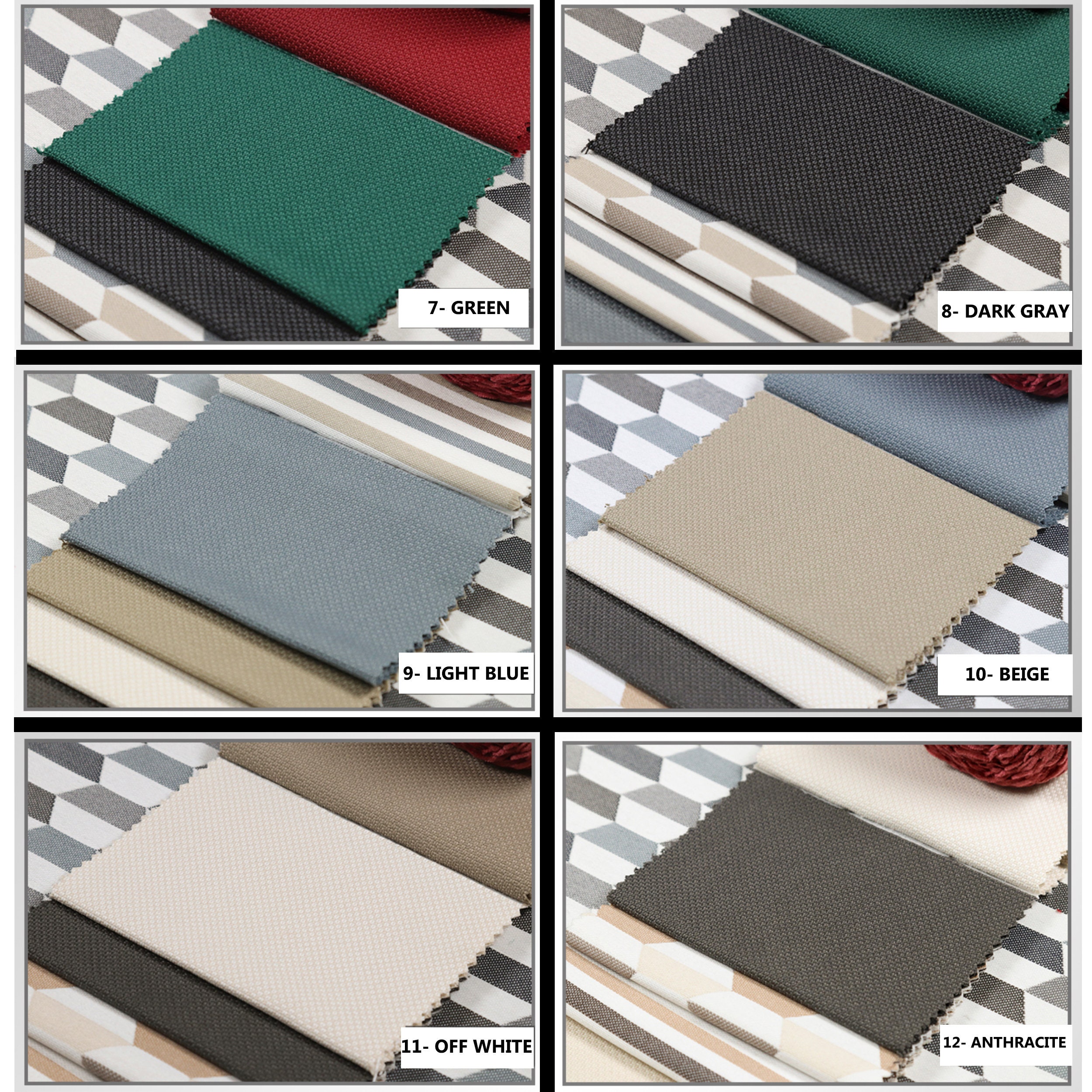 Outdoor Upholstery Fabric by the Yard, Outdoor Water Resistant Fabric ...