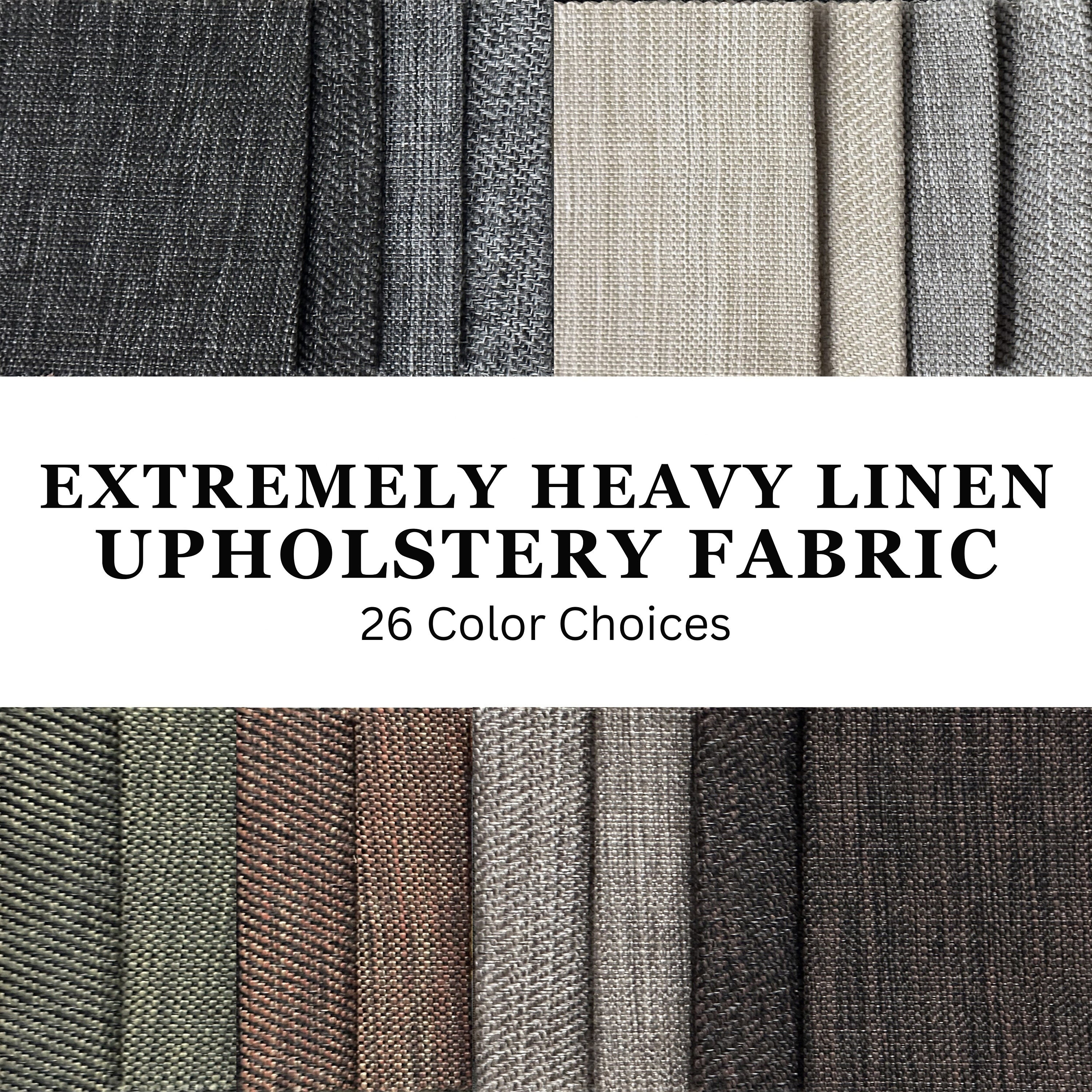 Extremely Heavy Linen Fabric, Thick Linen Fabric by the Yard ...