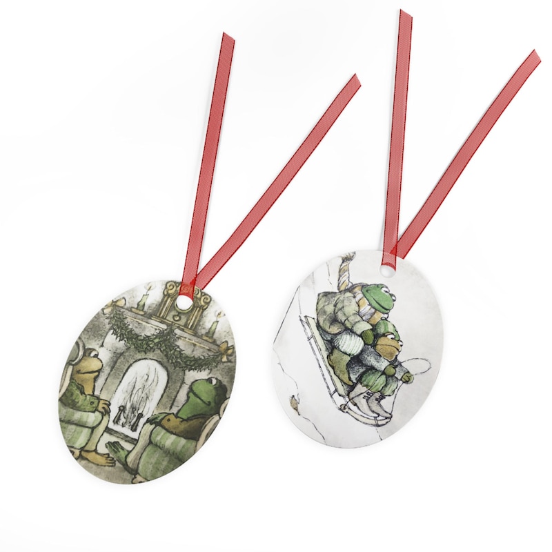 Frog & Toad Ornament - Etsy UK