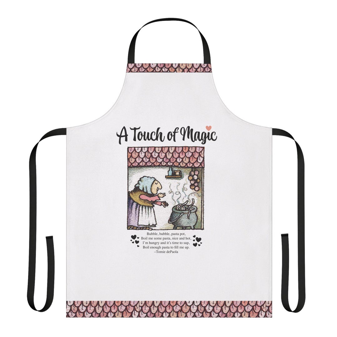 Strega Nona Apron - A Touch of Magic - Cozy, Fall, Winter, Christmas ...