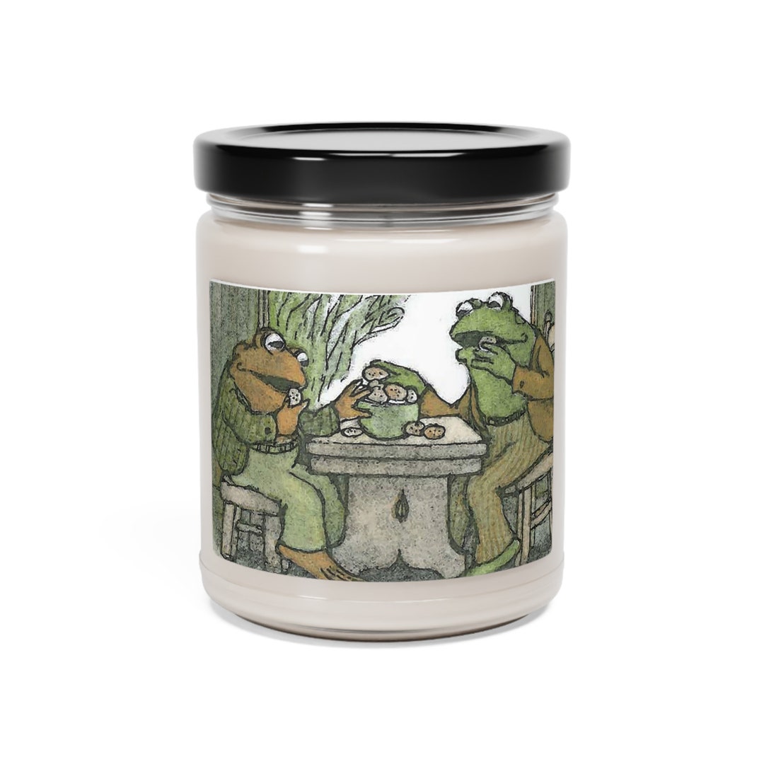 Frog and Toad Candle - Eating Cookies - Friendship, Adorable, Support ...