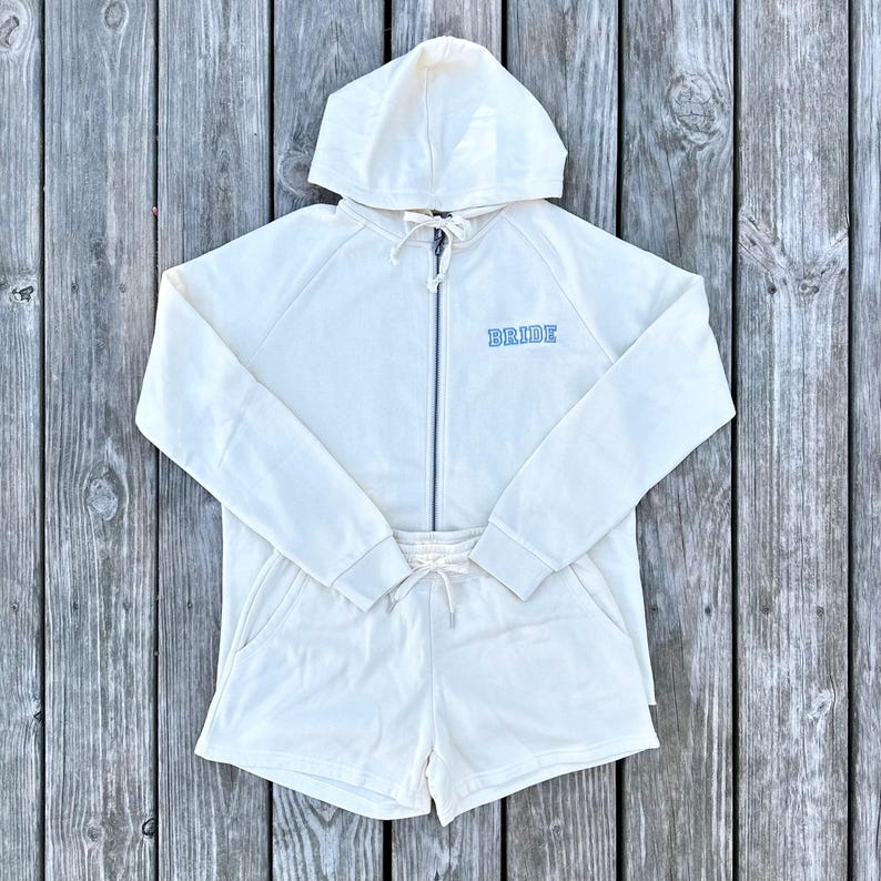 Bridal Sweat Sets - Wedding Attire & Apparel - Sweatshirt Hoodie Jacket ...