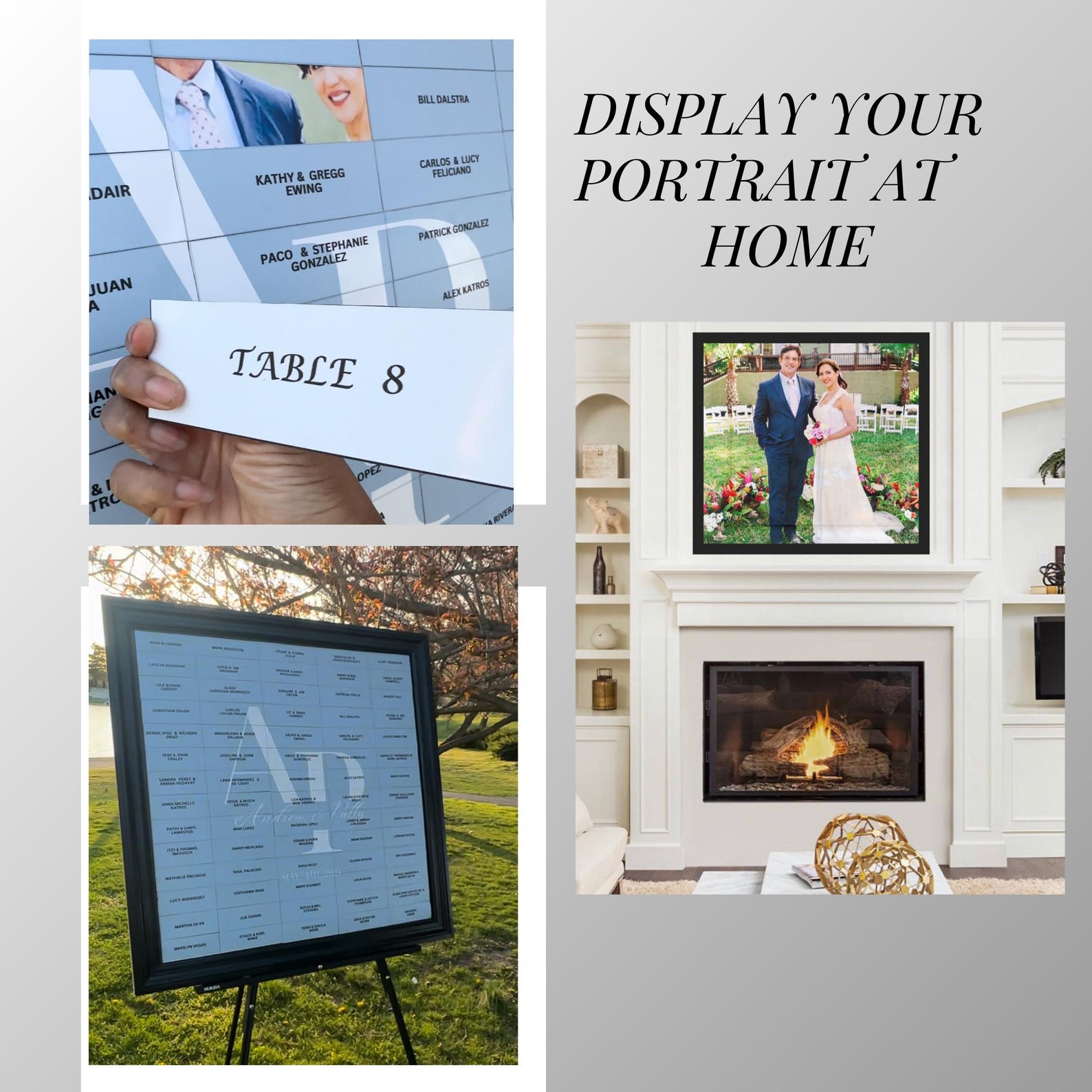 Magnetic Photo Seating Chart - Etsy Canada