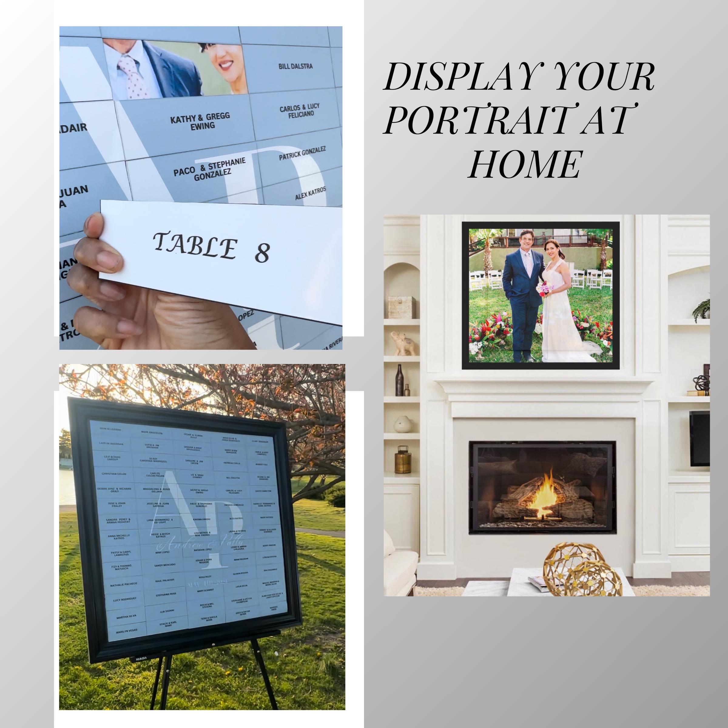 Magnetic Photo Seating Chart - Etsy